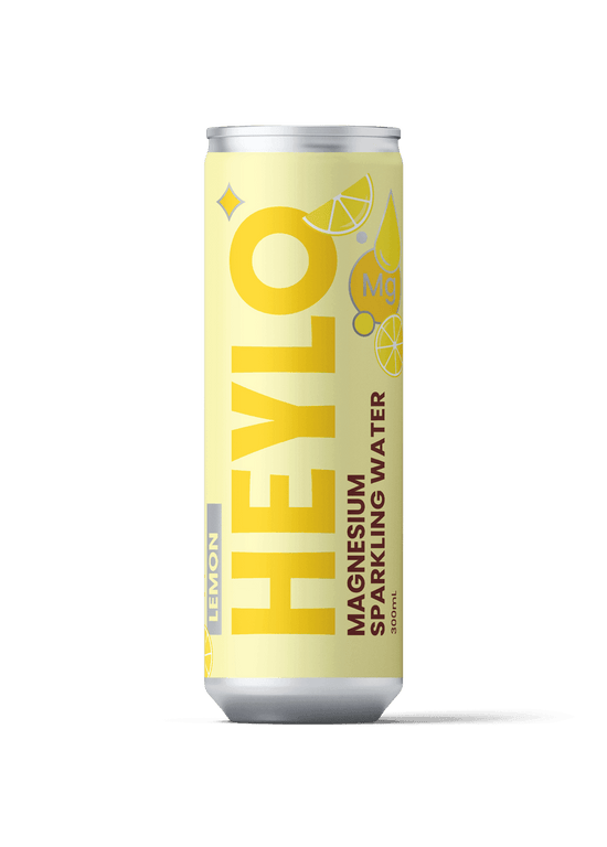 Magnesium Sparkling Water - Calm - Lemon – Heylo MG